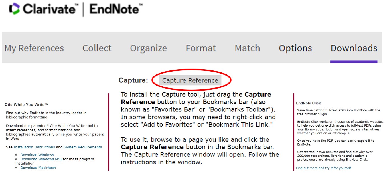 More Features - EndNote 21 Guide - Help and Support at Murdoch University