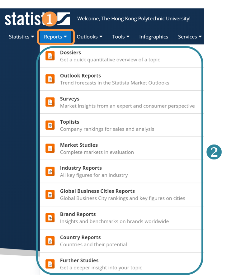 Statista Online Tools For Assignment Guides And Tutorials At The Hong Kong Polytechnic University