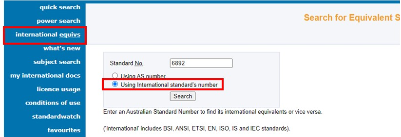 Australian - Standards - All guides at RMIT University