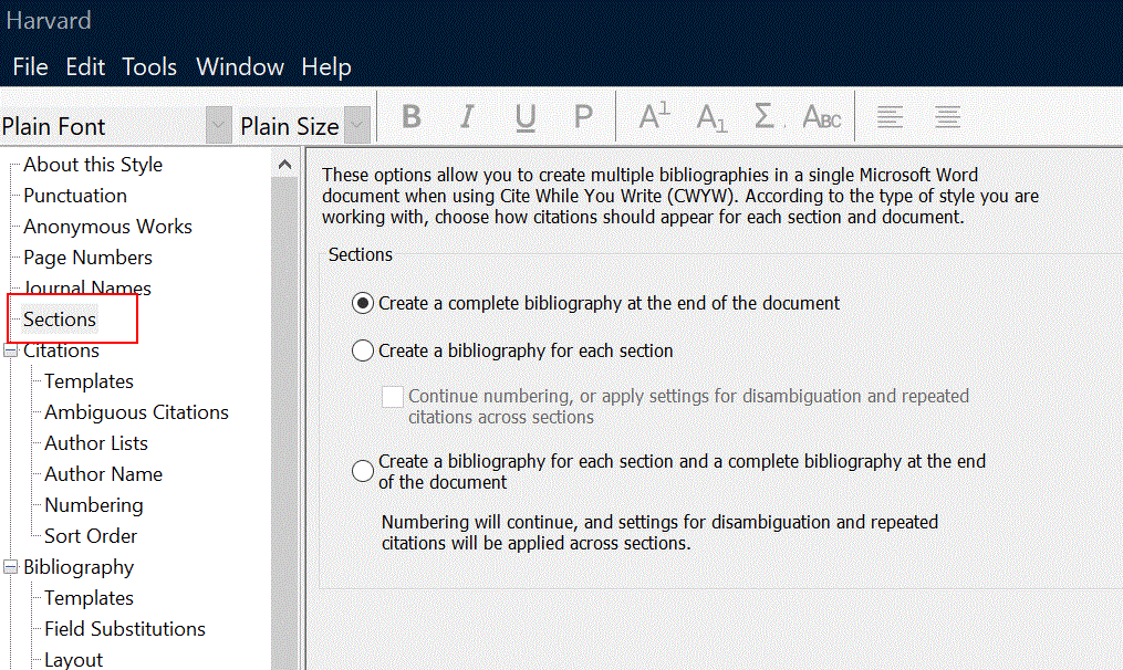 Modify An EndNote Output Style EndNote 20 For Windows Subject And 