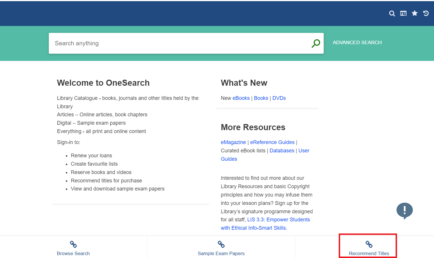 Home - User Guide to Recommending Items for the Library (Primo ...