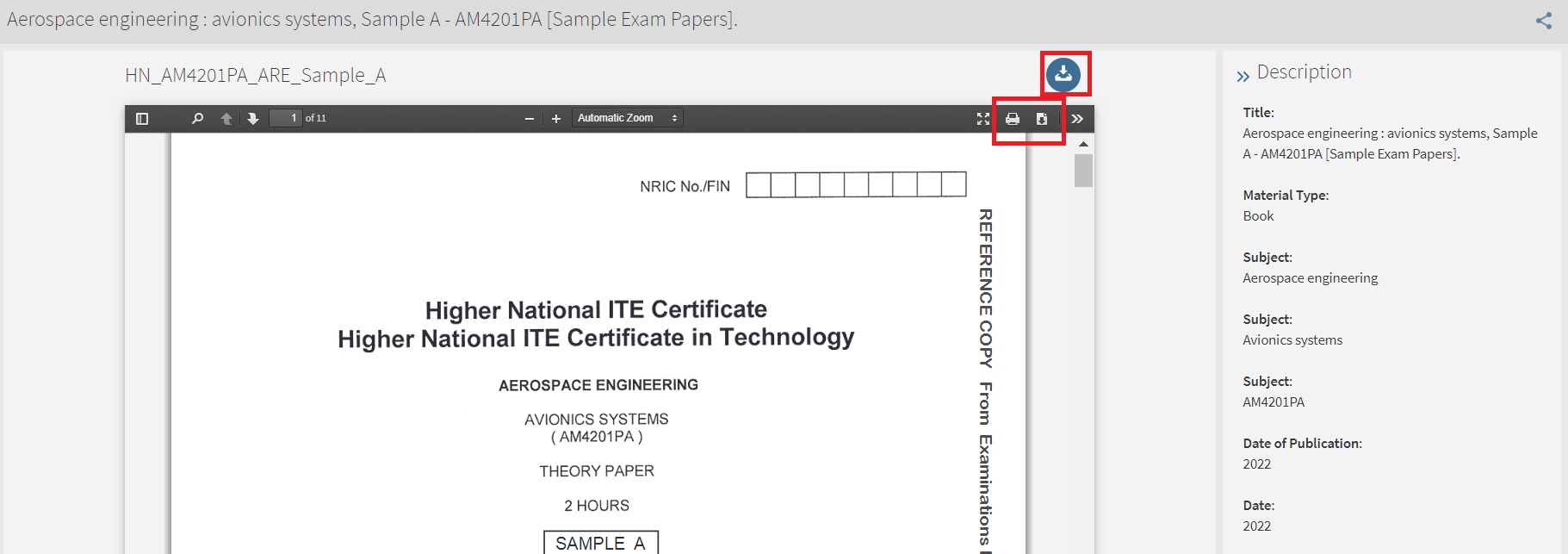 Home - User Guide to Sample Exam Papers - LibGuides at Institute of ...