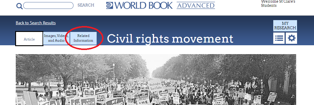 Modern History- Civil Rights - History Guides - LibGuides at St Clare's ...