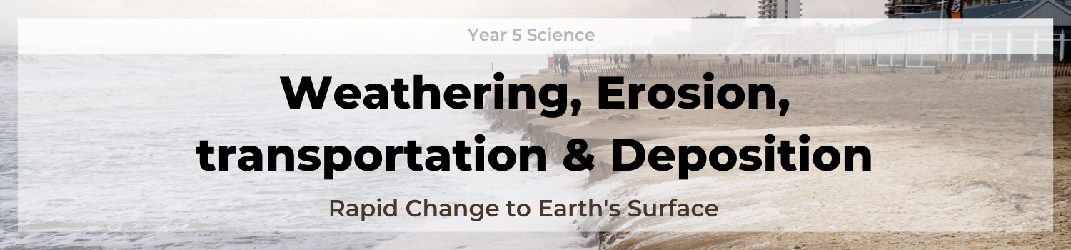 Weathering & Erosion - Year 5 Science - Weathering, Erosion ...