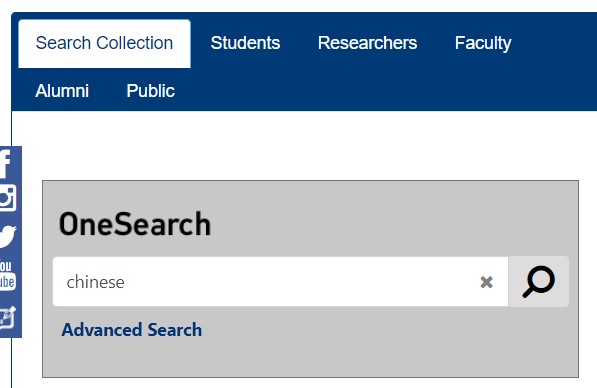 How do I search for FYP papers? - NTU LibFAQ