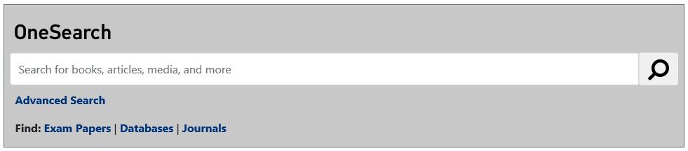 Home - OneSearch - LibGuides at Nanyang Technological University