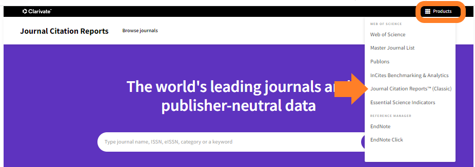 Journal Citation Reports - Journal Metrics - LibGuides at The Chinese ...