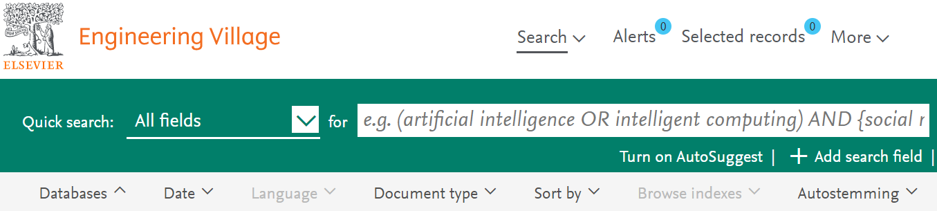 Ei - Scopus and Ei (Content Excerpted from Elsevier) - LibGuides at The ...