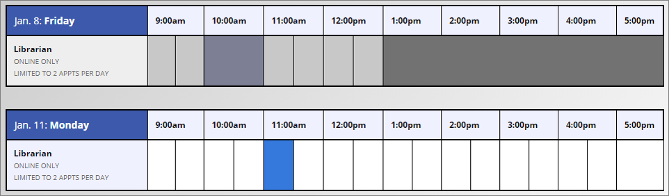 How to book and attend a research consultation appointment? - LibHelp