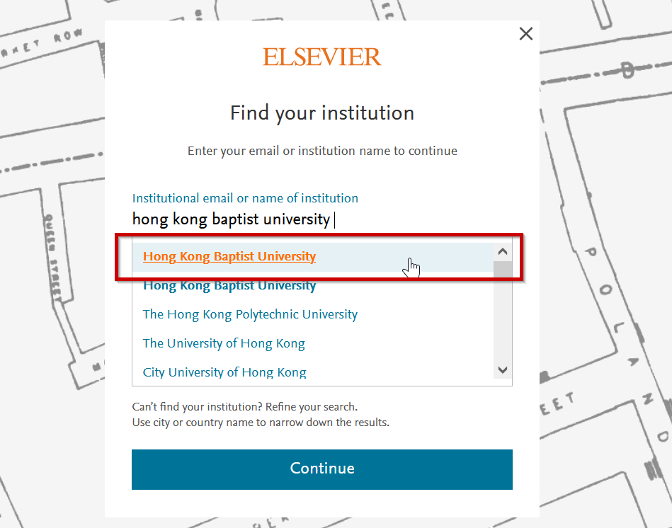 From Publisher Website - Accessing e-resources @ HKBU Library ...
