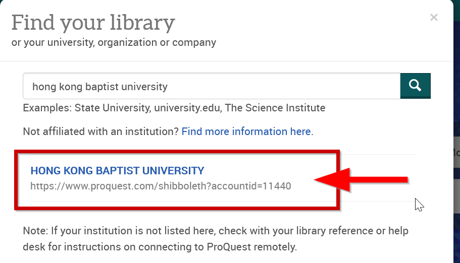 From Publisher Website - Accessing e-resources @ HKBU Library ...