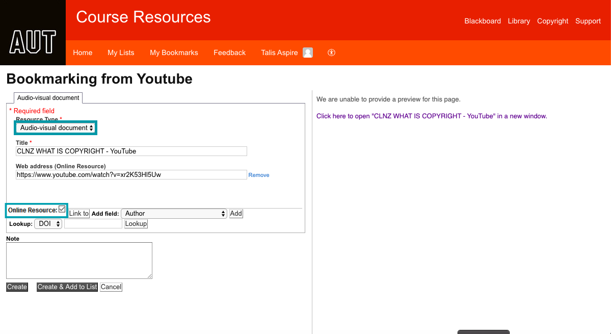 Adding resources - Course Resources @ AUT - Library Guides at AUT ...