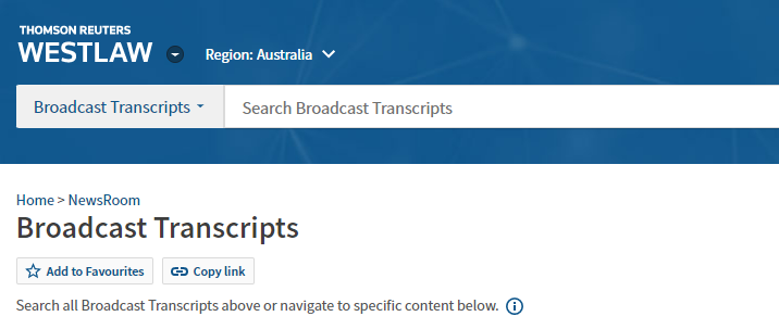 TV news - News Media - Guides at University of South Australia