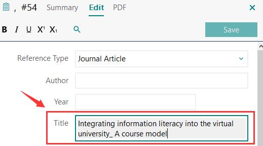 EndNote使用FAQ - EndNote专题 - LibGuides at Southern University of Science ...