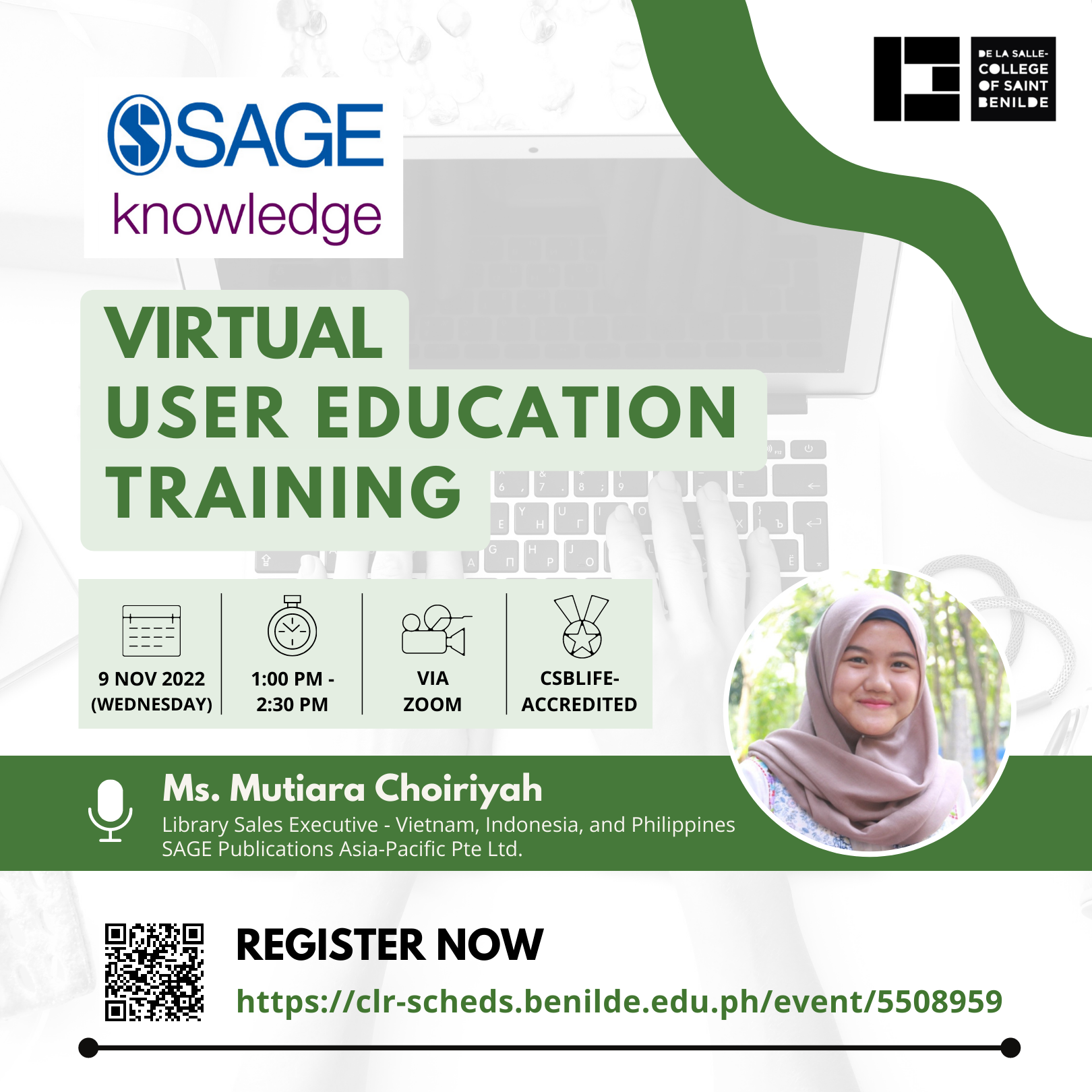 Br. Fidelis Leddy Center for Learning Resources (CLR) News - CLR at De La Salle-College of Saint ...