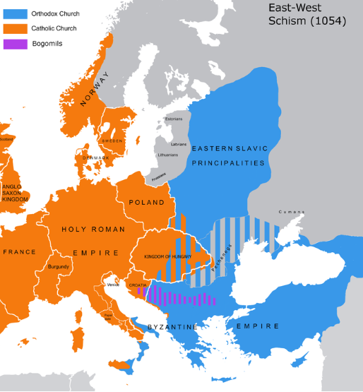 The Great Schism (1054) - Year 8: Church History - LibGuides at Loreto ...