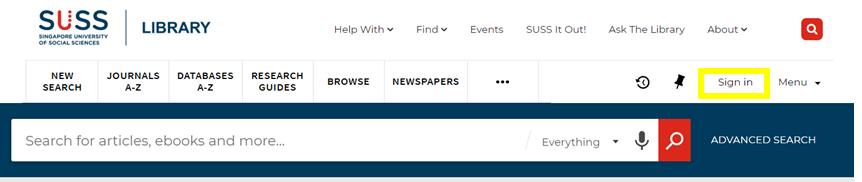 Welcome to SUSS Library! - A Guide to Using the Library: Faculty ...