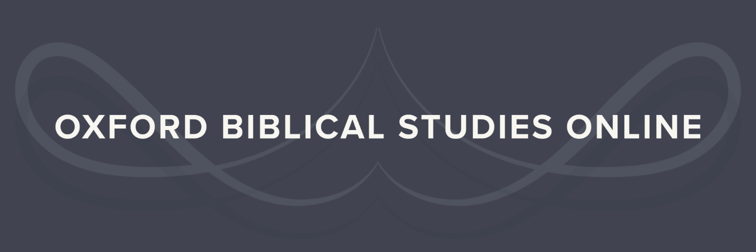 Oxford Biblical Studies Online - Understanding Databases - LibGuides at University of Divinity ...