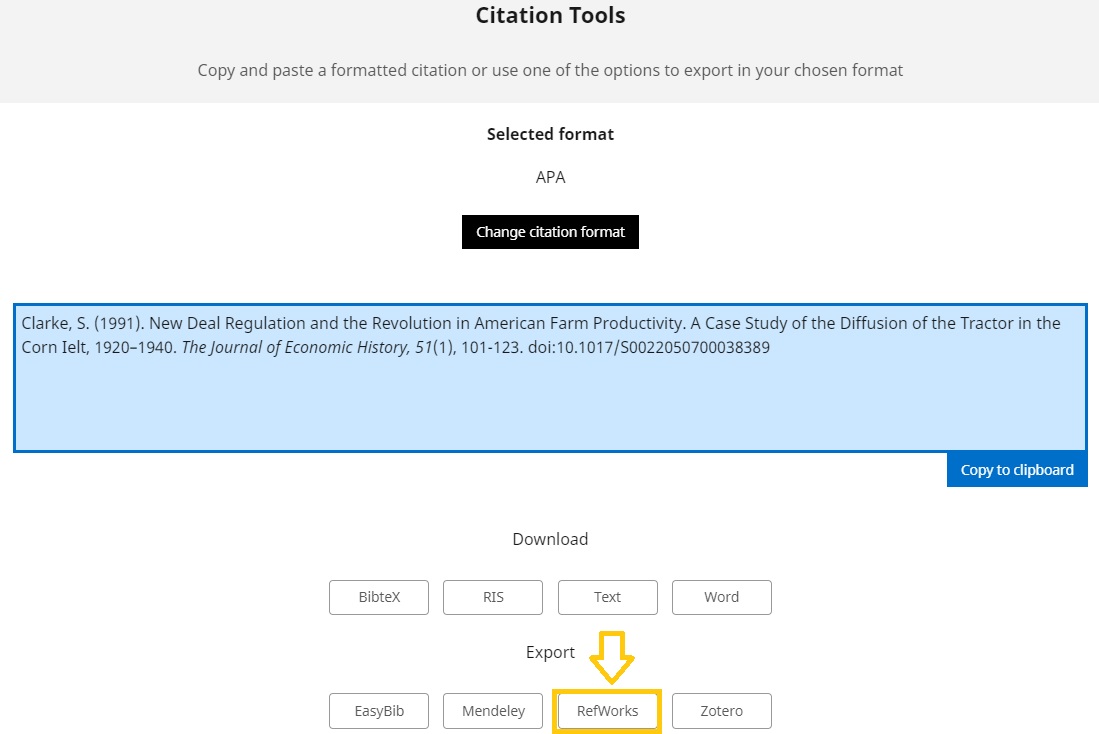 Step 2: Importing References to RefWorks - RefWorks (Citation ...