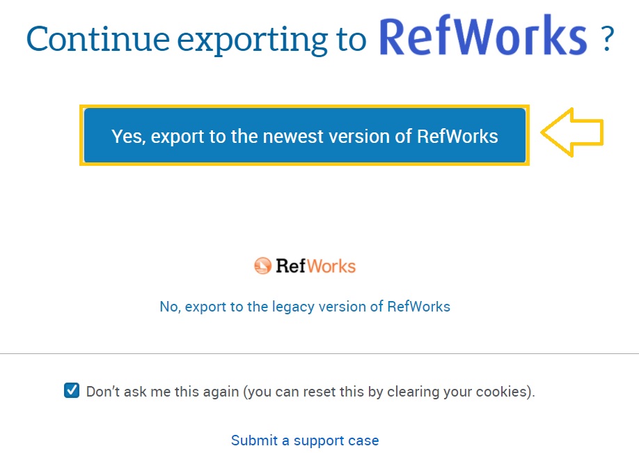 Step 2: Importing References to RefWorks - RefWorks (Citation ...