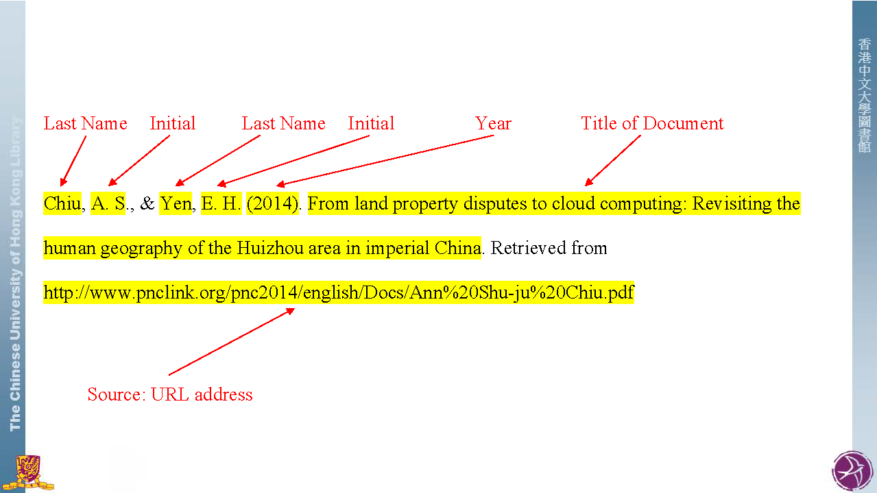 APA Style 6th Edition Citation Styles LibGuides At The Chinese 