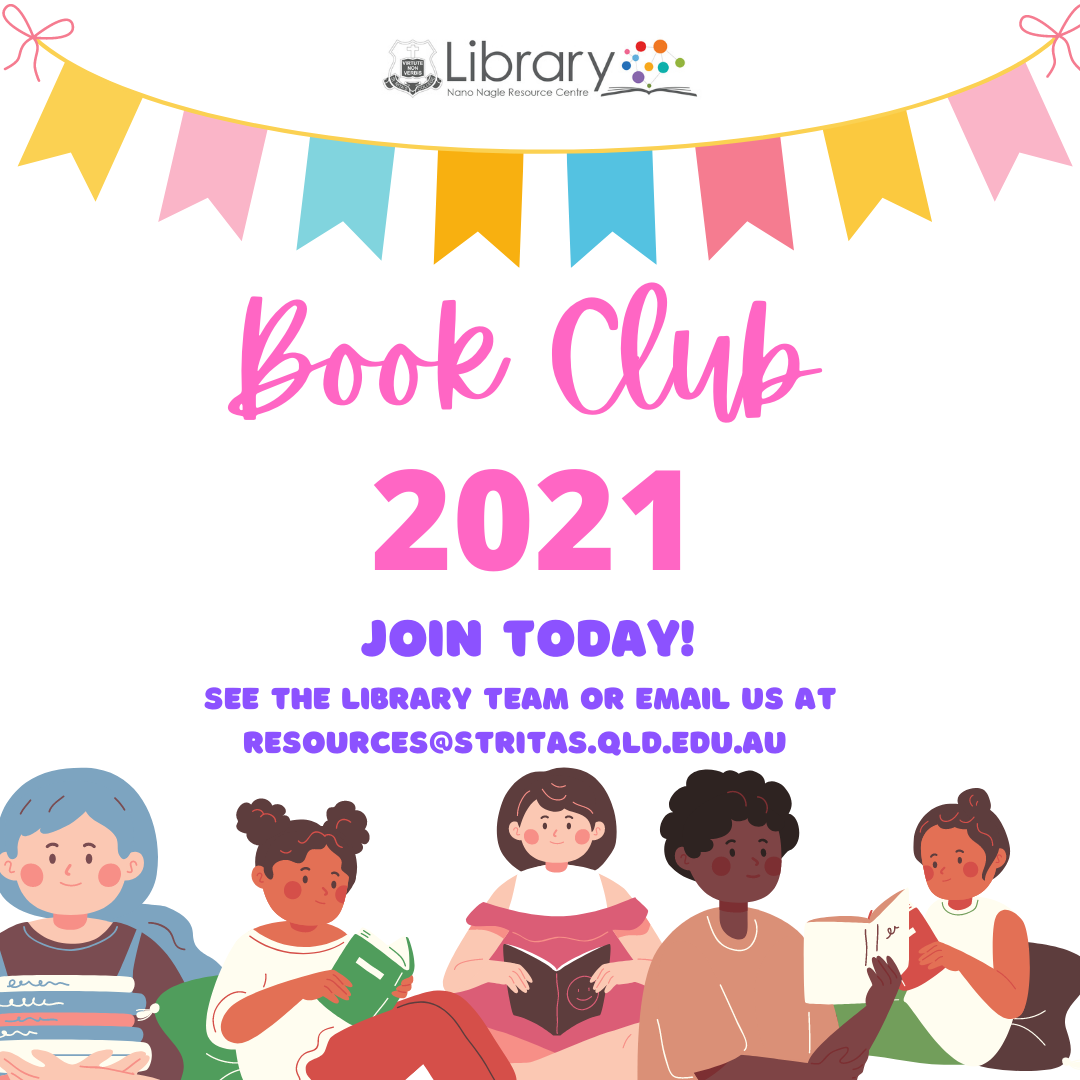 Senior Book Club - Reading - LibGuides at St Rita's College Clayfield