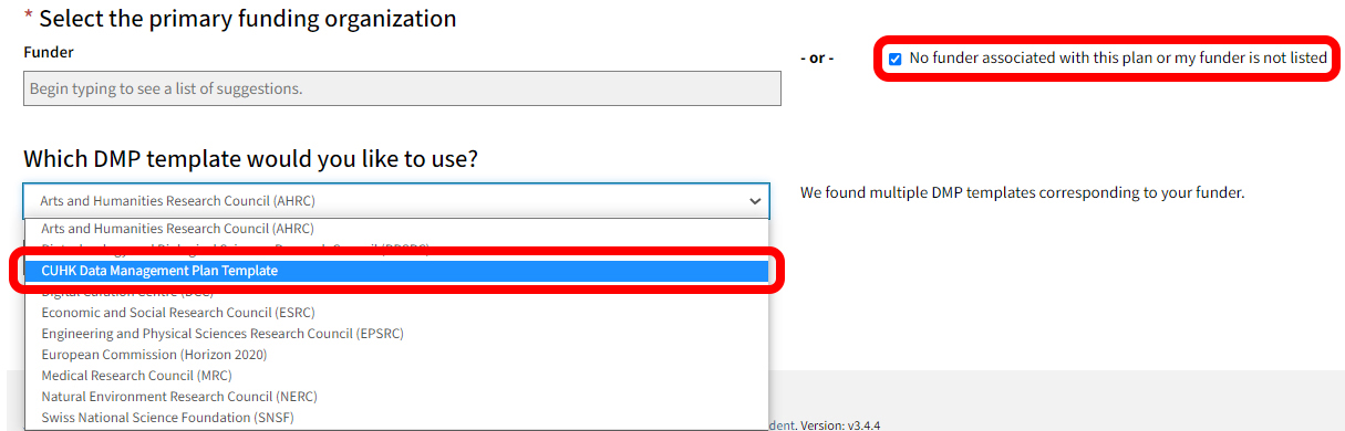 Create a DMP - Data Management Plan - LibGuides at The Chinese ...