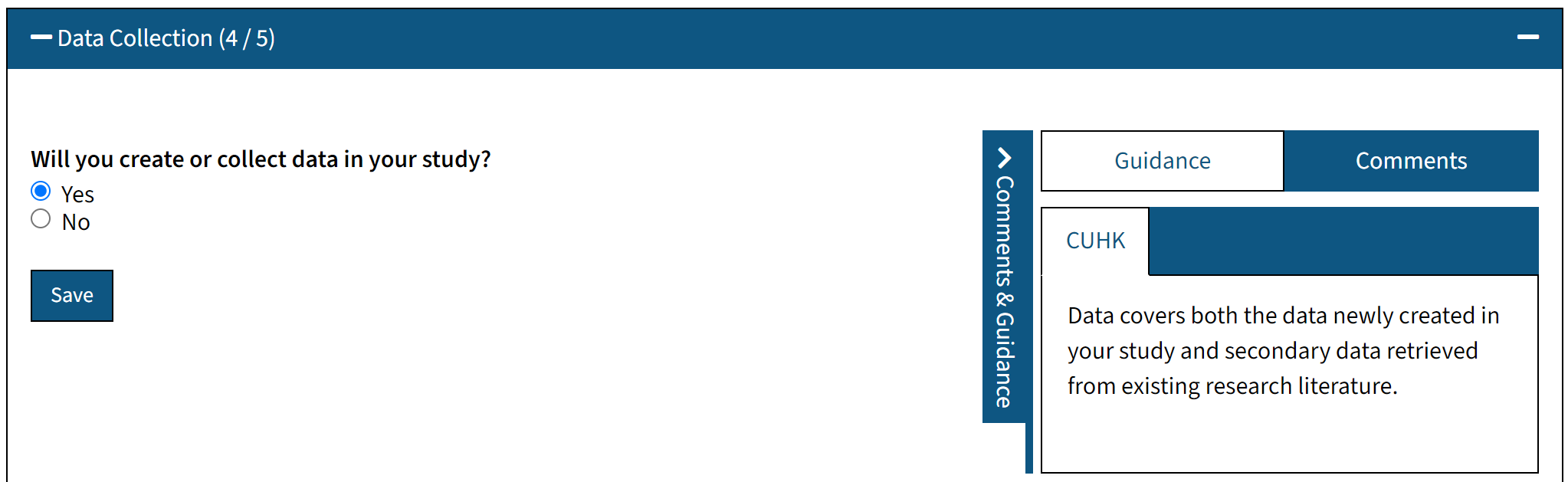 CUHK DMP Template - Data Management Plan - LibGuides at The Chinese ...