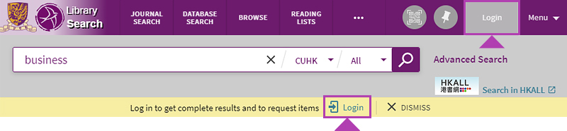 Introduction - How to use LibrarySearch - LibGuides at The Chinese ...