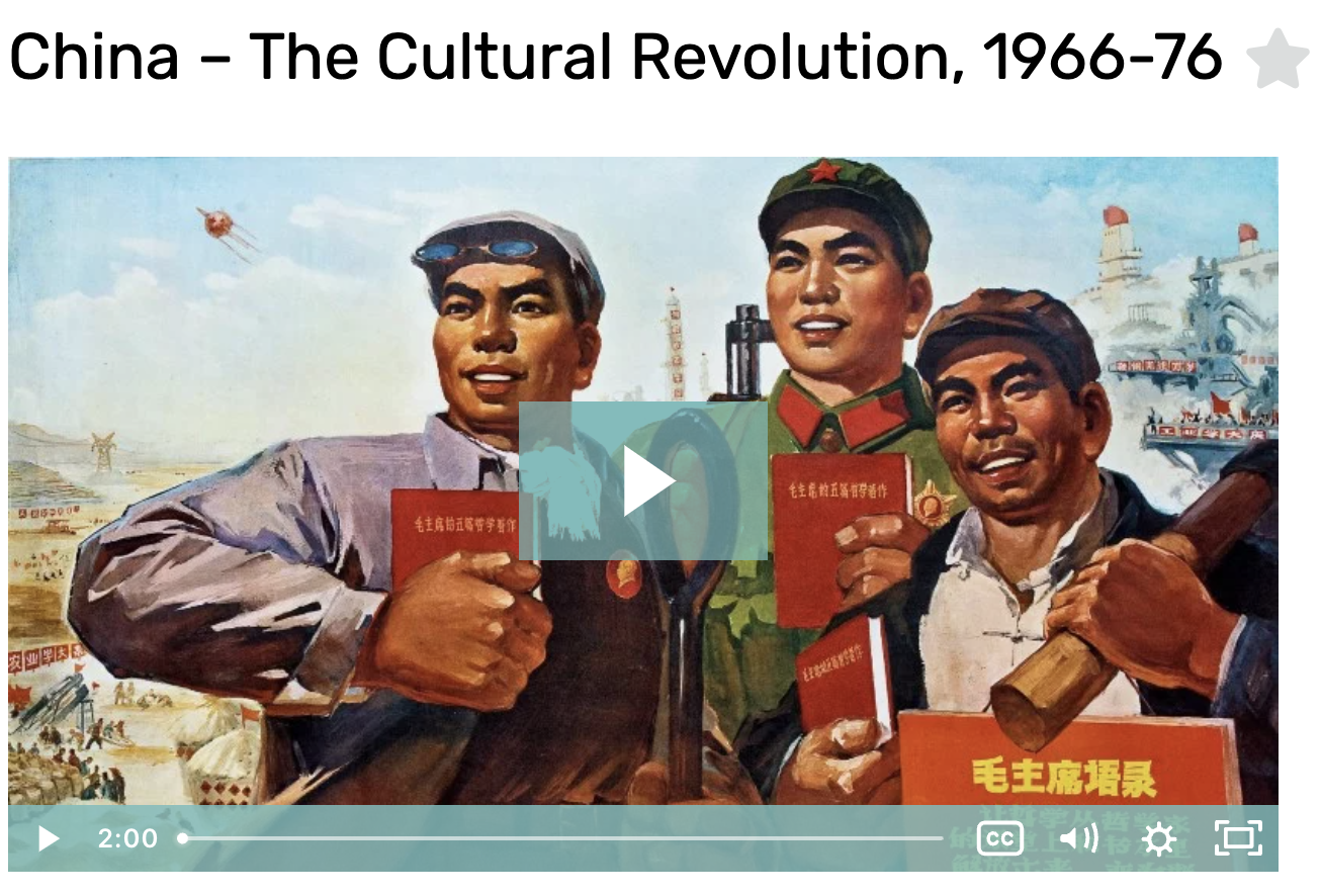 Chinese Cultural Revolution - Revolutions - Conde Library at Pymble ...