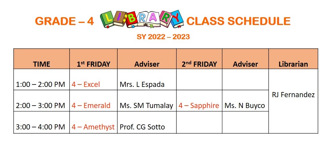 GRADE 4 - Elementary School - Henry Luce III Library LibGuides at ...