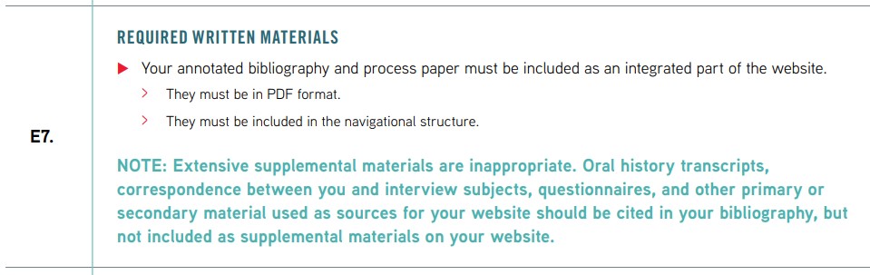 Creating a Website - National History Day - LibGuides at Korea ...
