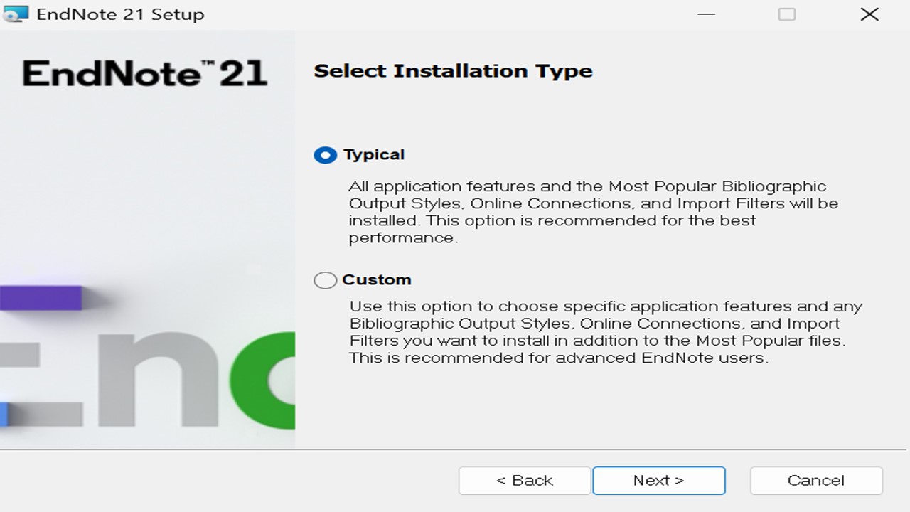 安裝Installation - EndNote書目管理軟體 - 學科資源指引 at 中原大學張靜愚紀念圖書館
