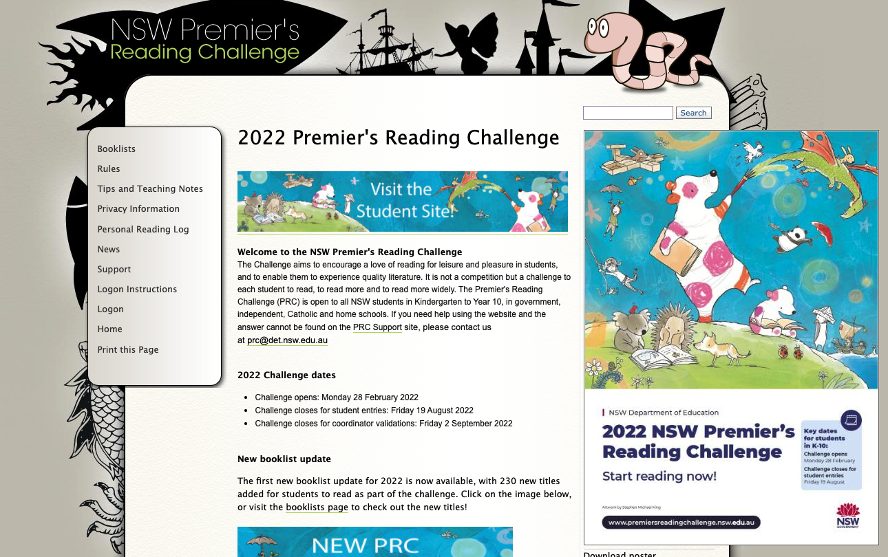 Premier's Reading Challenge - 5-6 - LibGuides at Oxley College