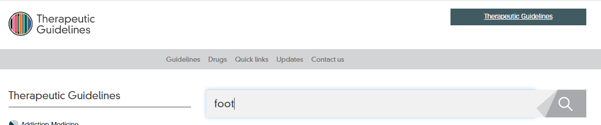 User Guide - Therapeutic Guidelines User Guide - Clinical Guides at ...