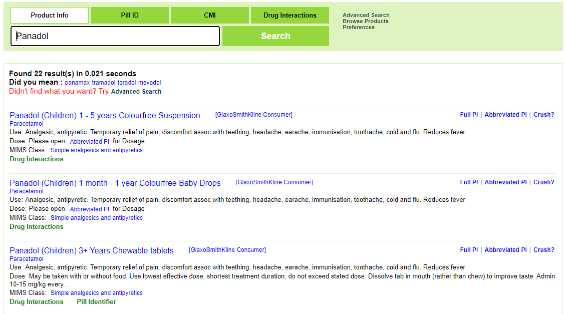 User Guide - MIMS Online User Guide - Clinical Guides at Monash Health