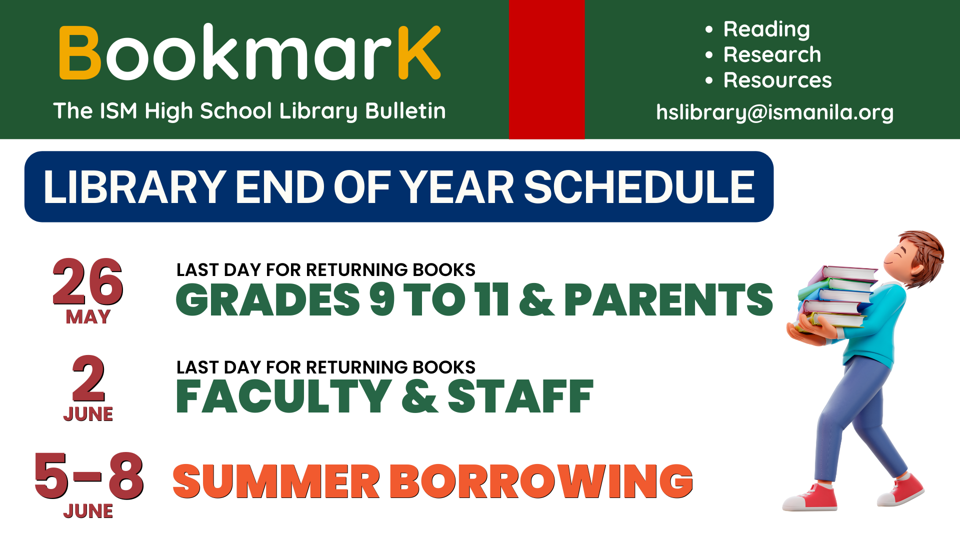 Home - Welcome to the ISM High School Virtual Library - HS Library at ...