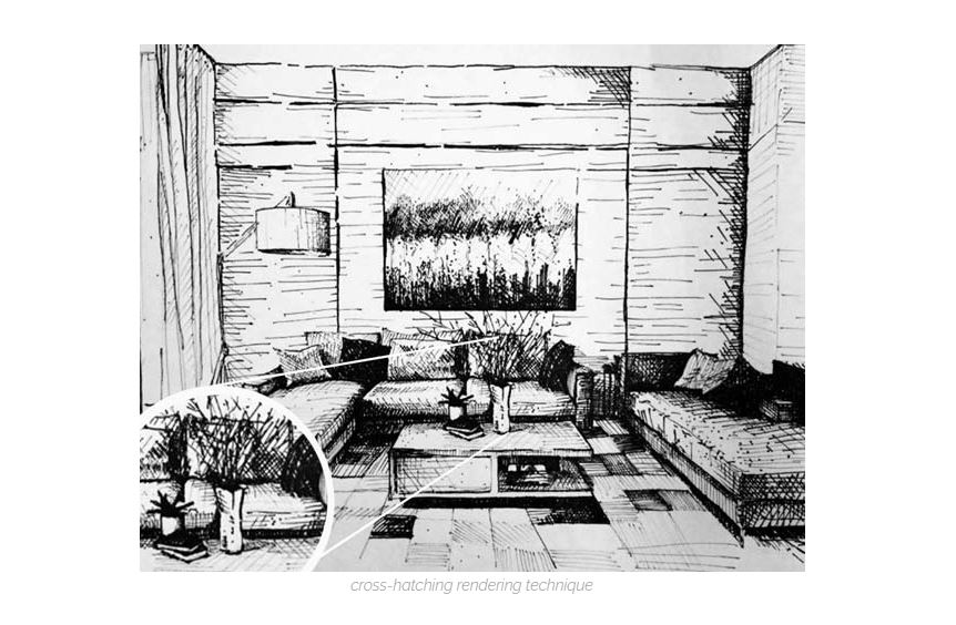 Rendering Techniques - Architectural Design - Year 10 Visual Arts ...