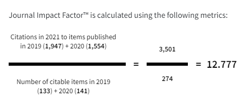 Journal Impact Factor - 저널·연구 영향력 지표 가이드 - 학술정보 가이드 at Sejong University