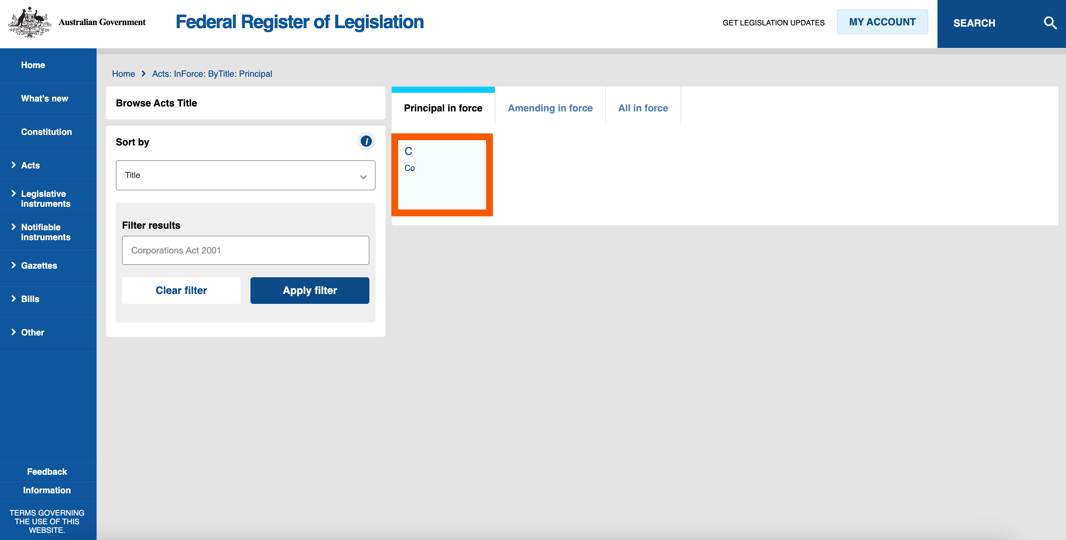Finding Official Versions of Acts - Researching Legislation - LibGuides ...