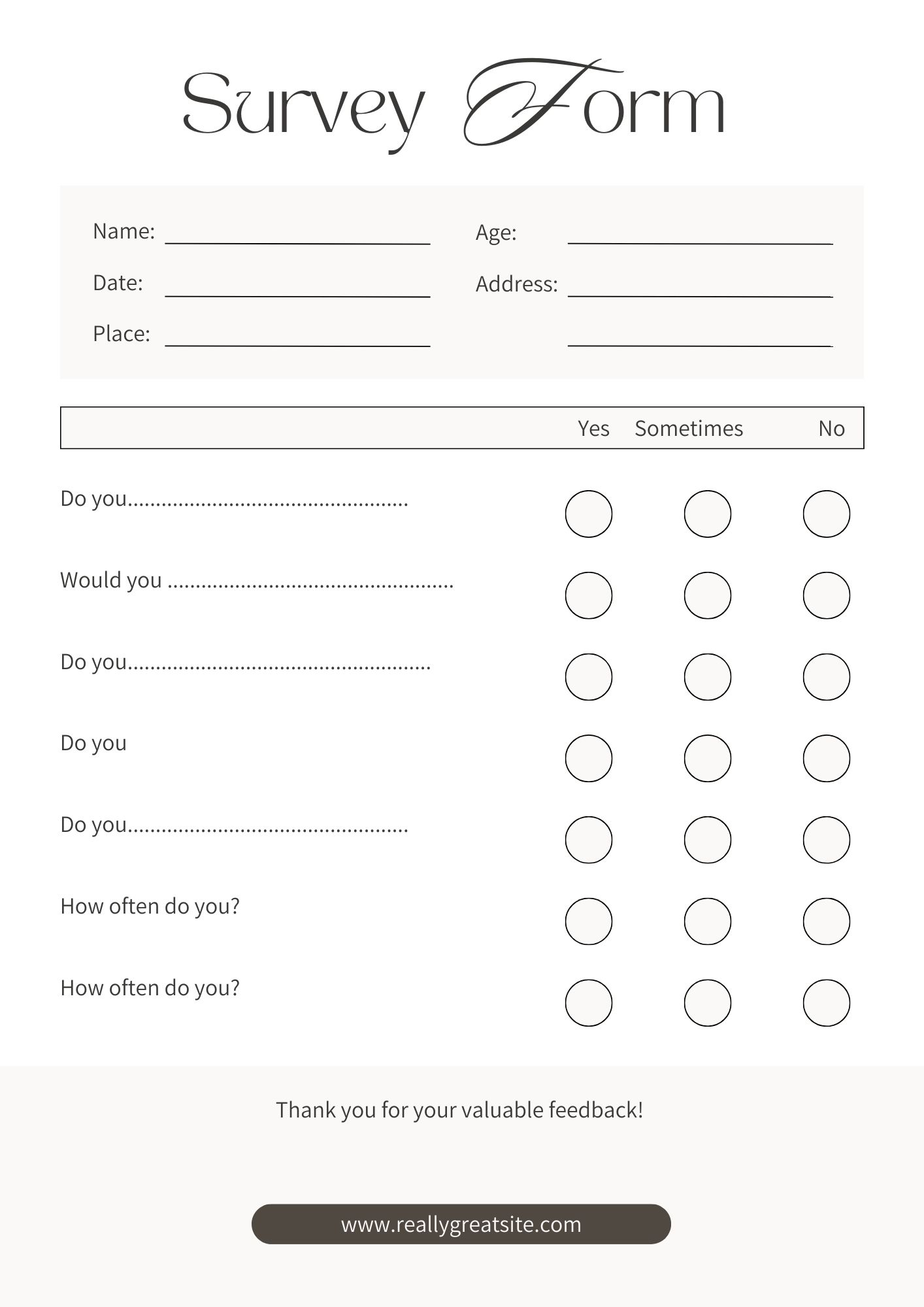 Surveys/Questionnaire - HPE Term 4: Sun Safety - LibGuides at Brigidine ...