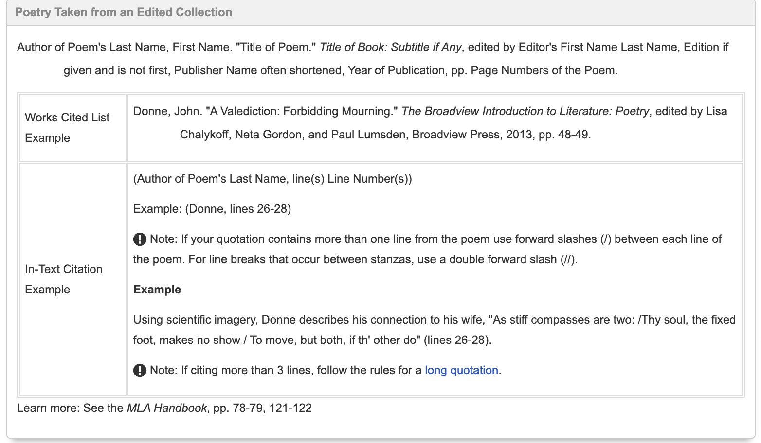 MLA Citations CIS Secondary Library LibGuides At Chinese