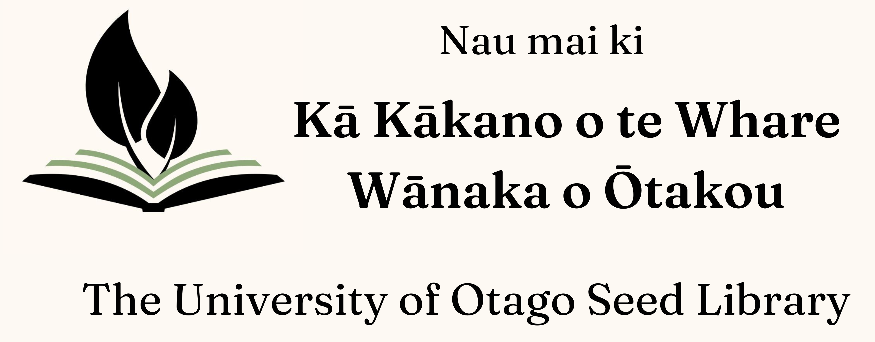 Welcome - Seed Library - LibGuides at University of Otago