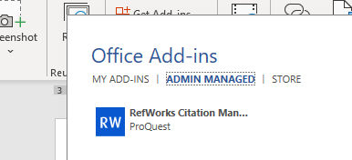 Step 4B: Creating a Bibliography in Microsoft Word - RefWorks (Citation ...