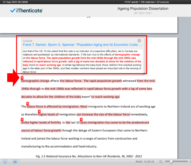 How to Use- Similarity Reports - iThenticate - All Guides at Hong Kong ...