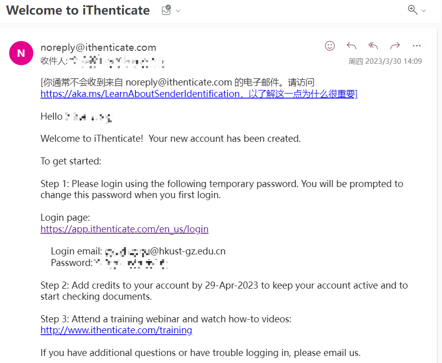 Access & Login - iThenticate - All Guides at Hong Kong University of ...