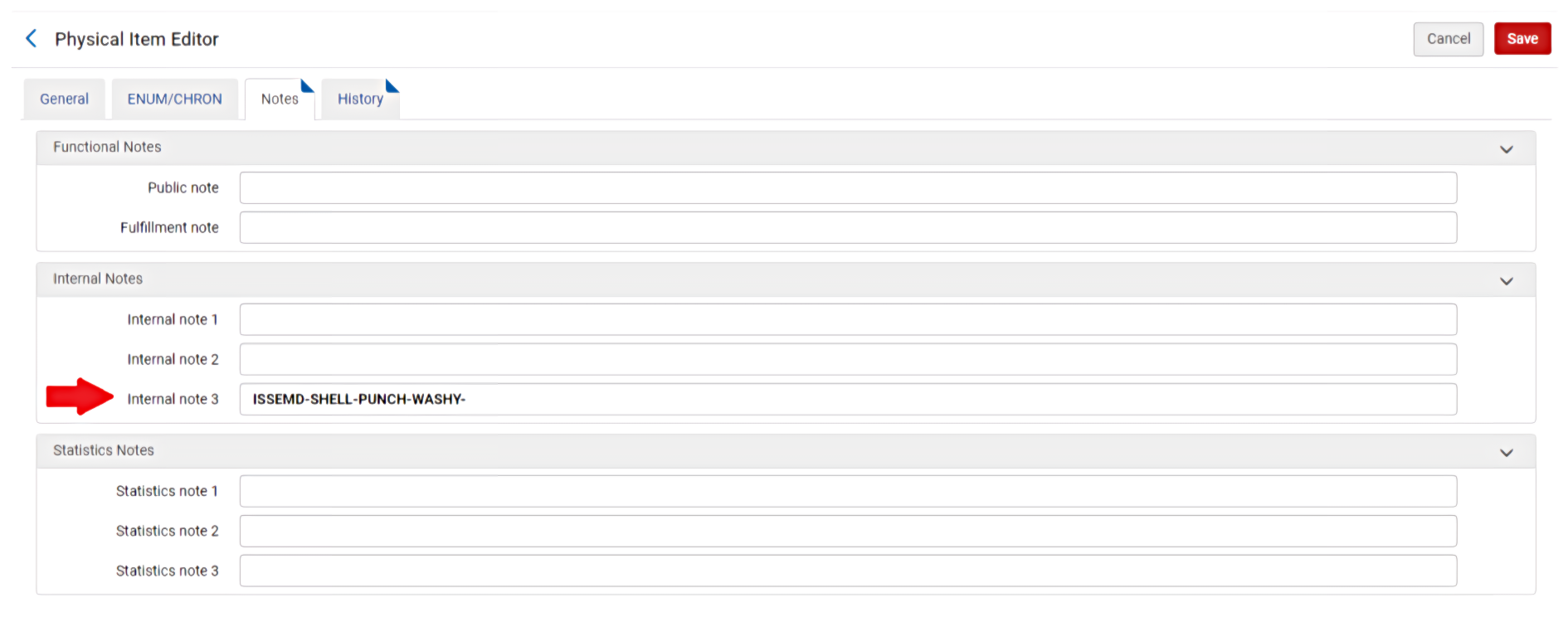 Code to online material - Technical processing guidelines for physical ...