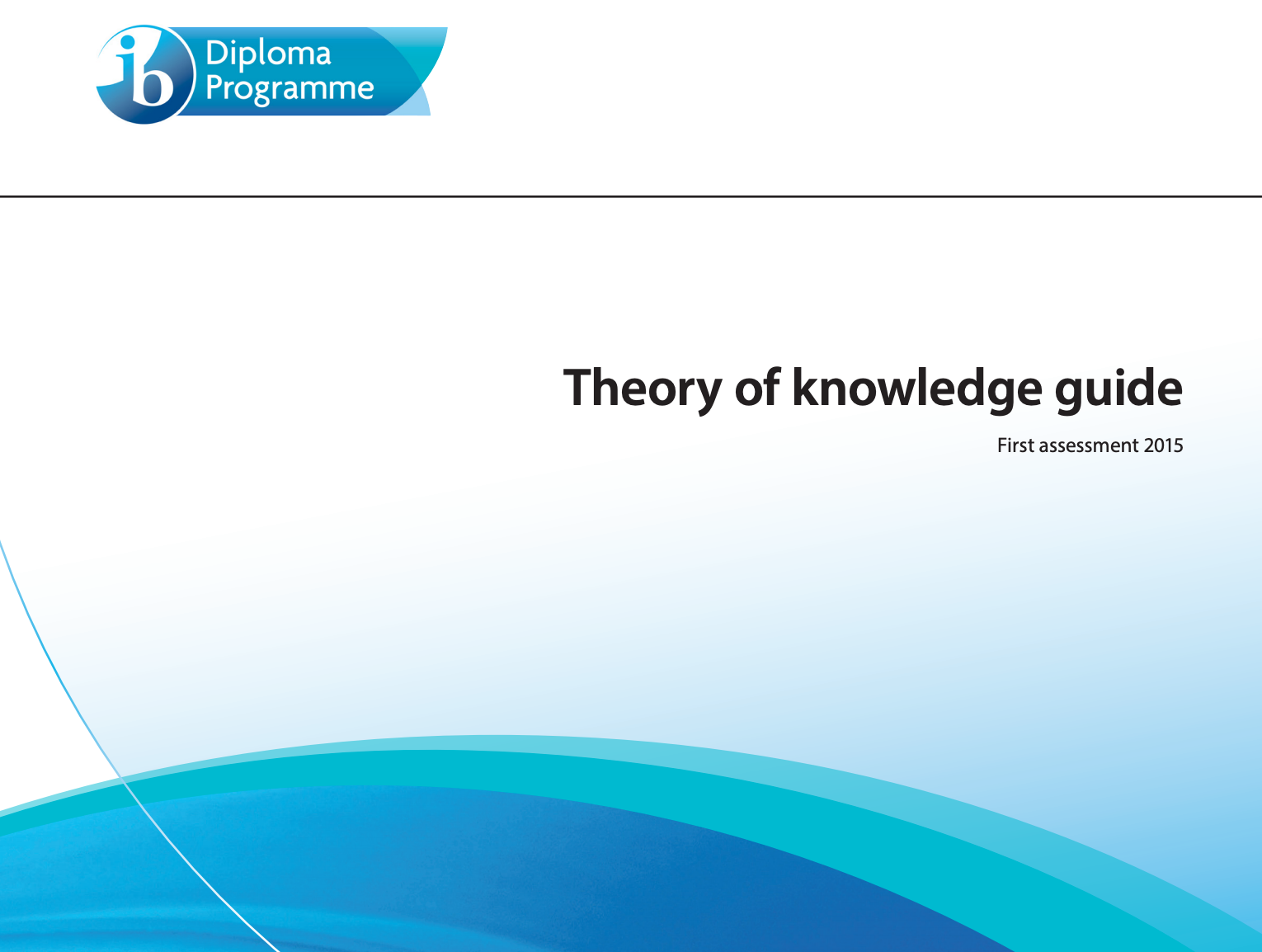 Course Overview - G11& 12 - TOK - Theory of Knowledge - LibGuides at ...