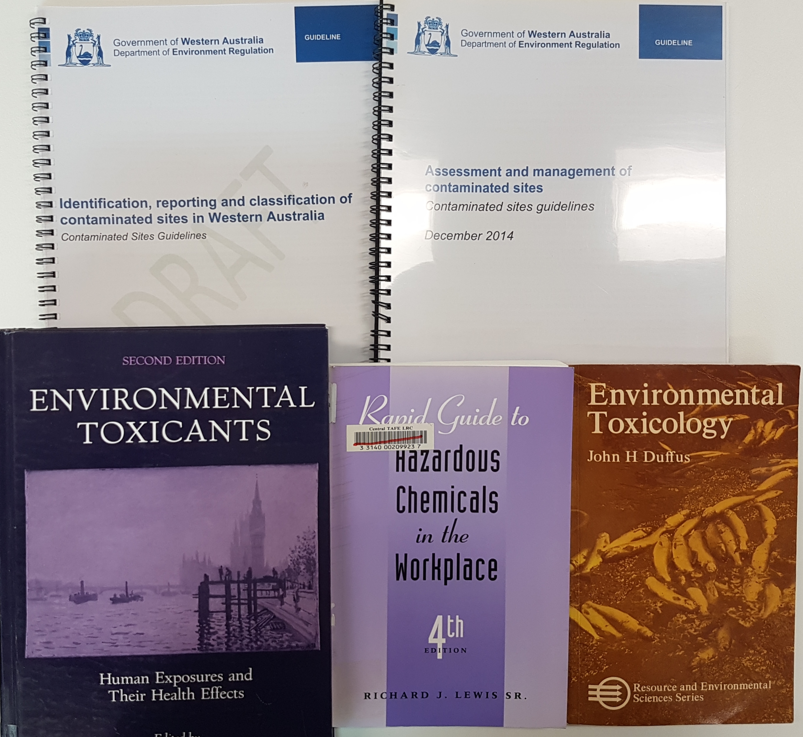 Contamination - Environmental Monitoring & Technology - Guides at WA ...