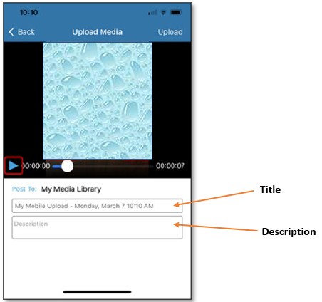 Creating a recording via the mobile app - YuJa Video Platform ...